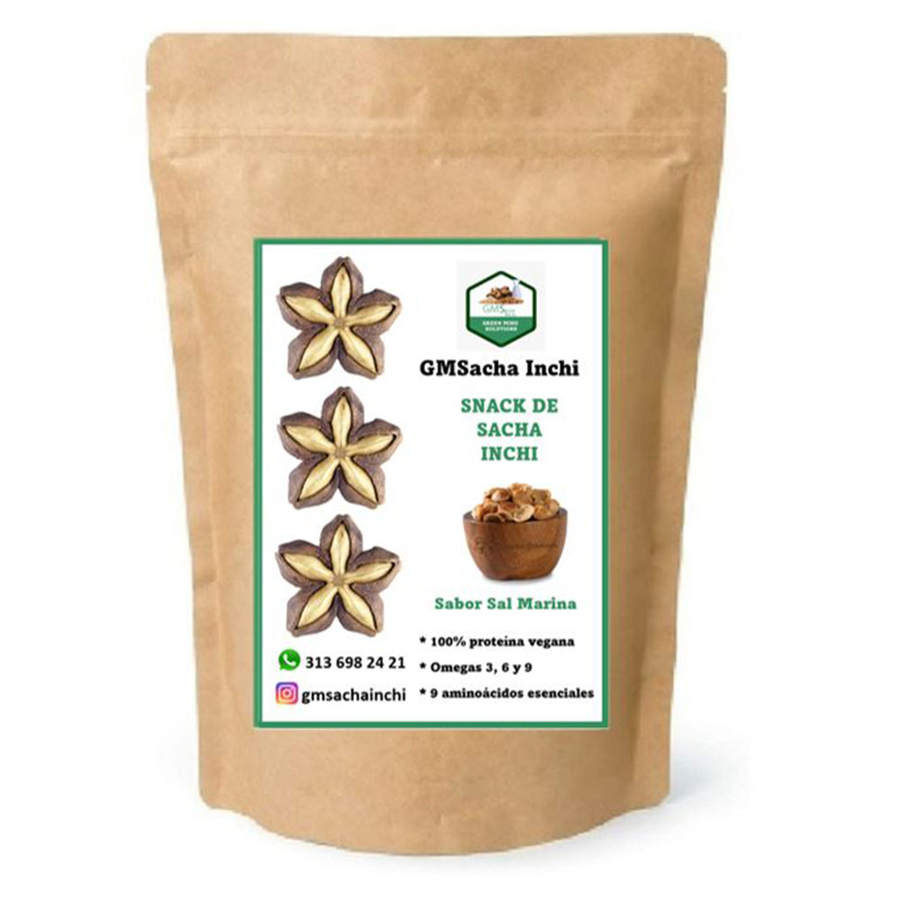 Snack De Sacha Inchi 500 Gr Sal Marina Croper